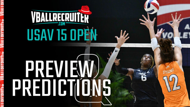 USAV 15 Open: Preview And Predictions (FREE) - vballrecruiter.com