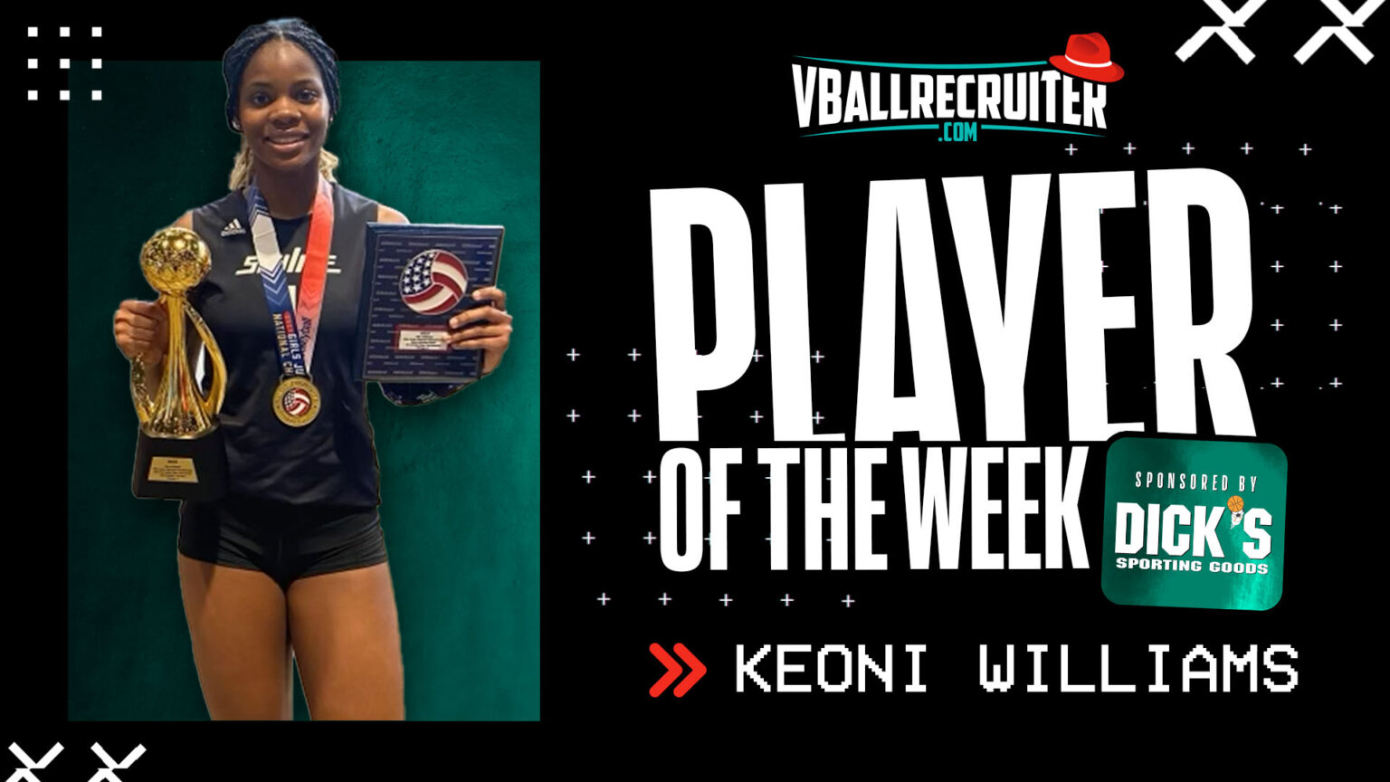 vballrecruiter.com's Player of the Week: Keoni Williams (FREE ...