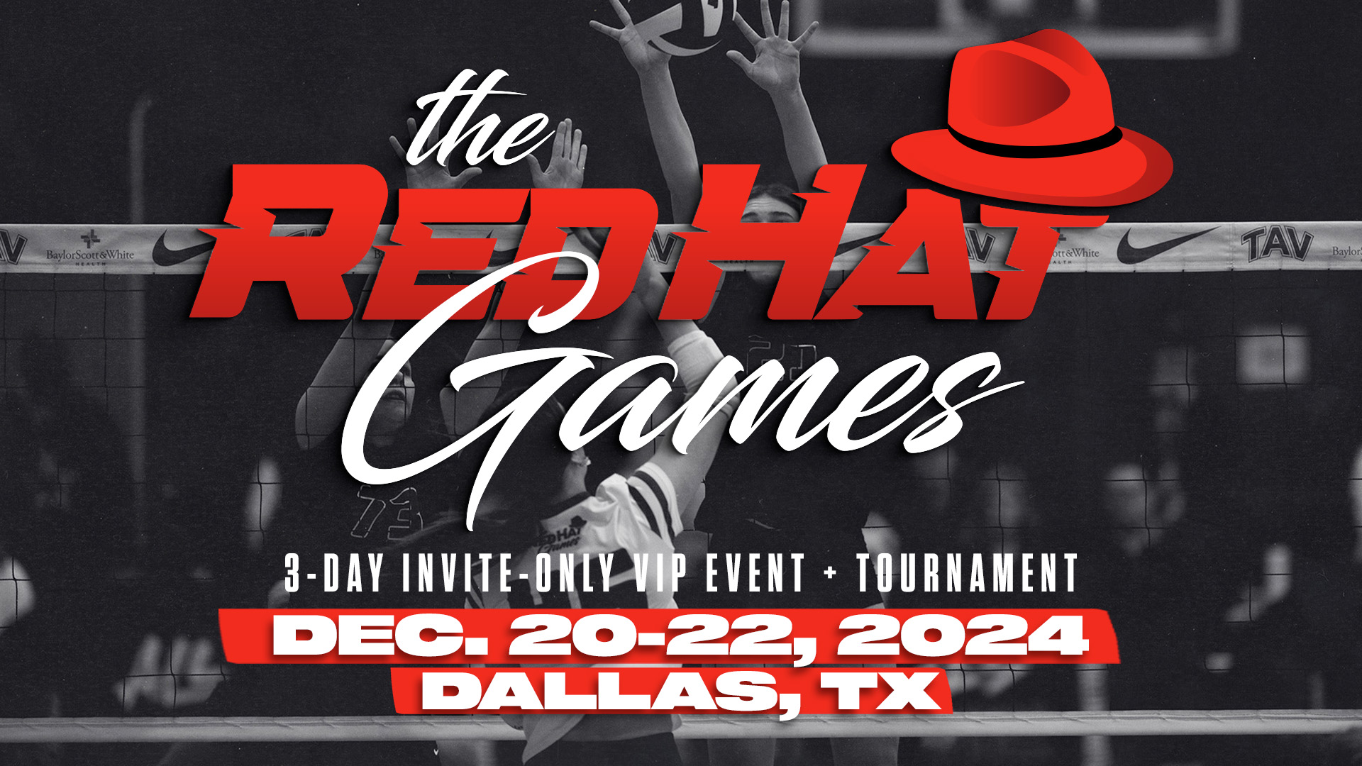 The Red Hat Games December 20-22, 2024 in Dallas, TX - vballrecruiter.com